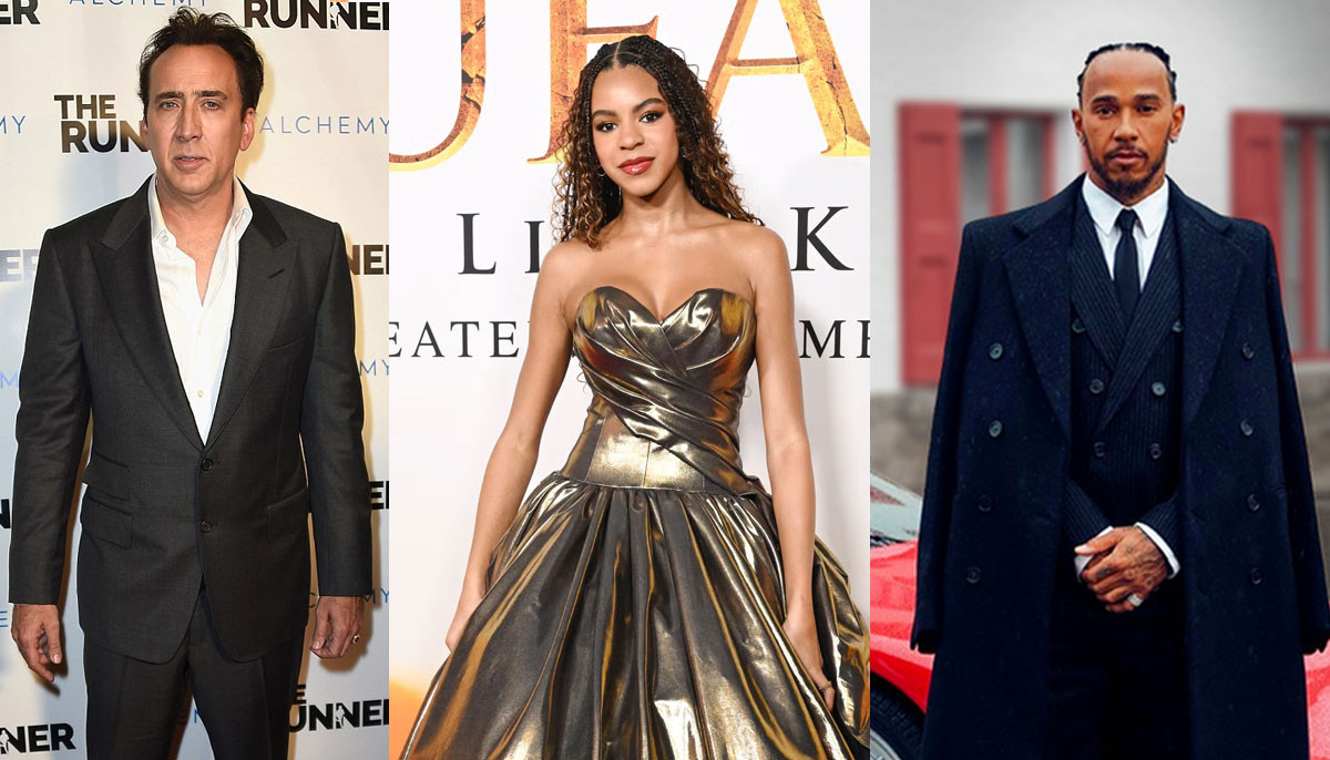 Nicolas Cage, Blue Ivy Carter, Lewis Hamilton celebrate birthdays on ...