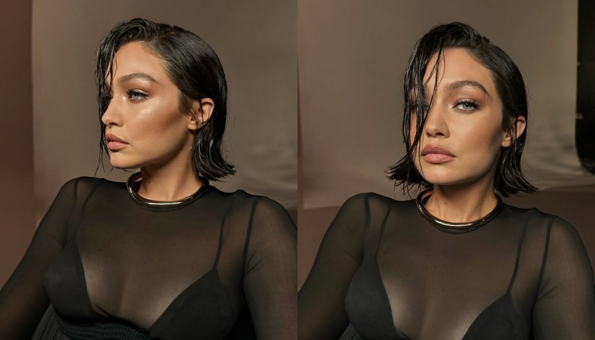 Gigi Hadid stuns with dramatic new haircut and matte black transformation