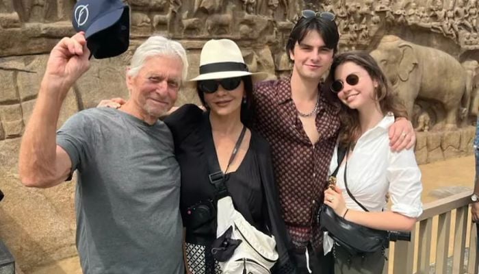 Michael Douglas and Catherine Zeta-Jones take family trip to Antarctica