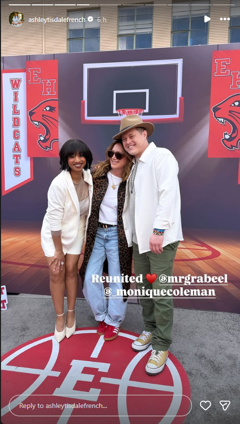 Ashley Tisdale joins 'High School Musical' cast for 20th anniversary ...
